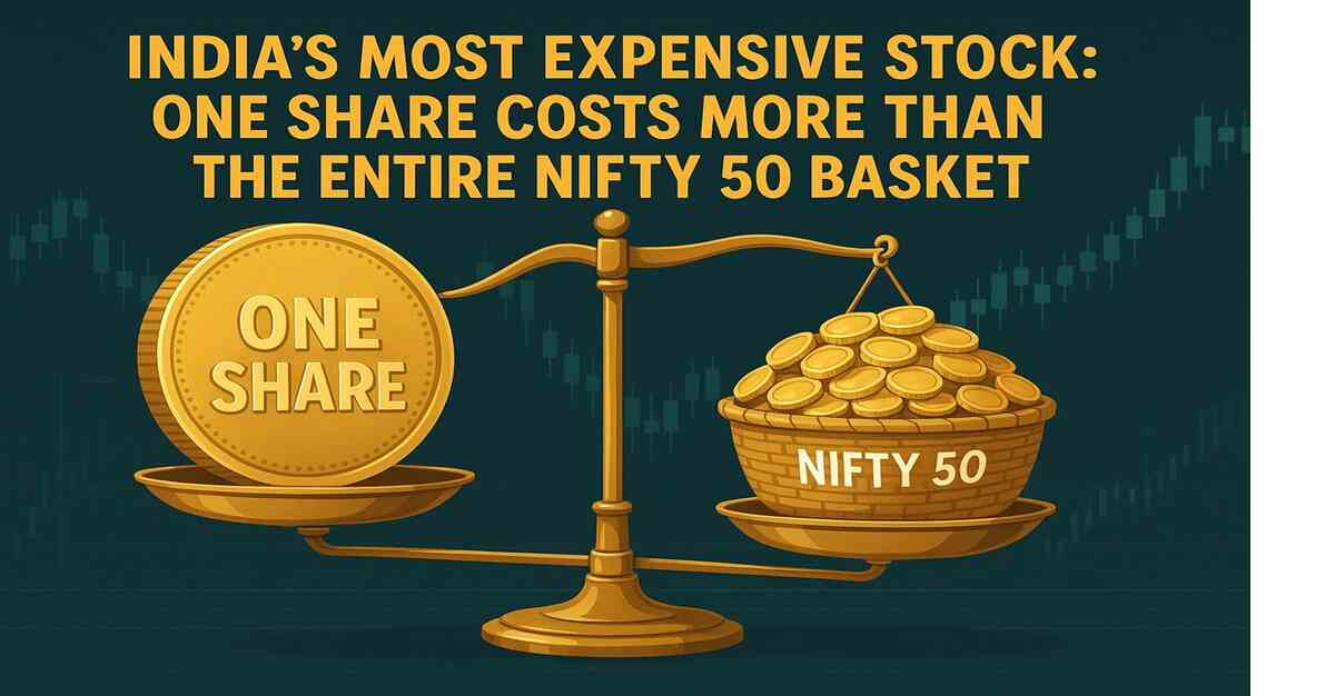 India’s Most Expensive Stock: One Share Costs More Than the Entire ...